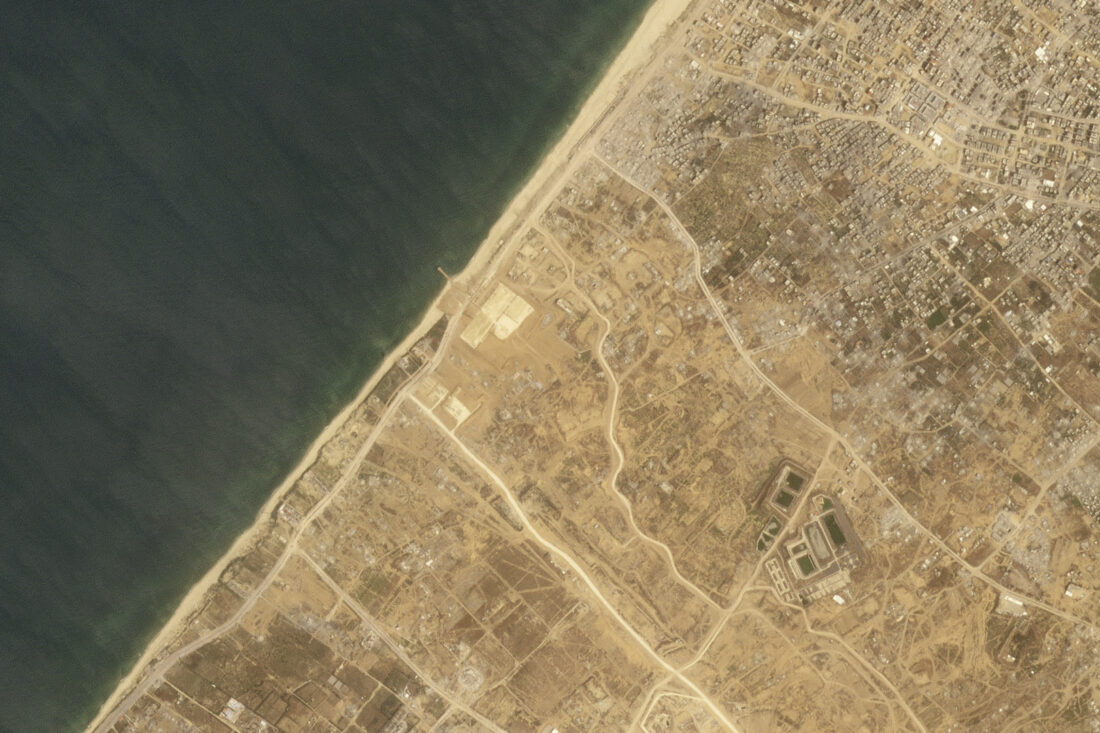 A U.S.-led effort to bring aid to Gaza by sea is moving forward. But ...